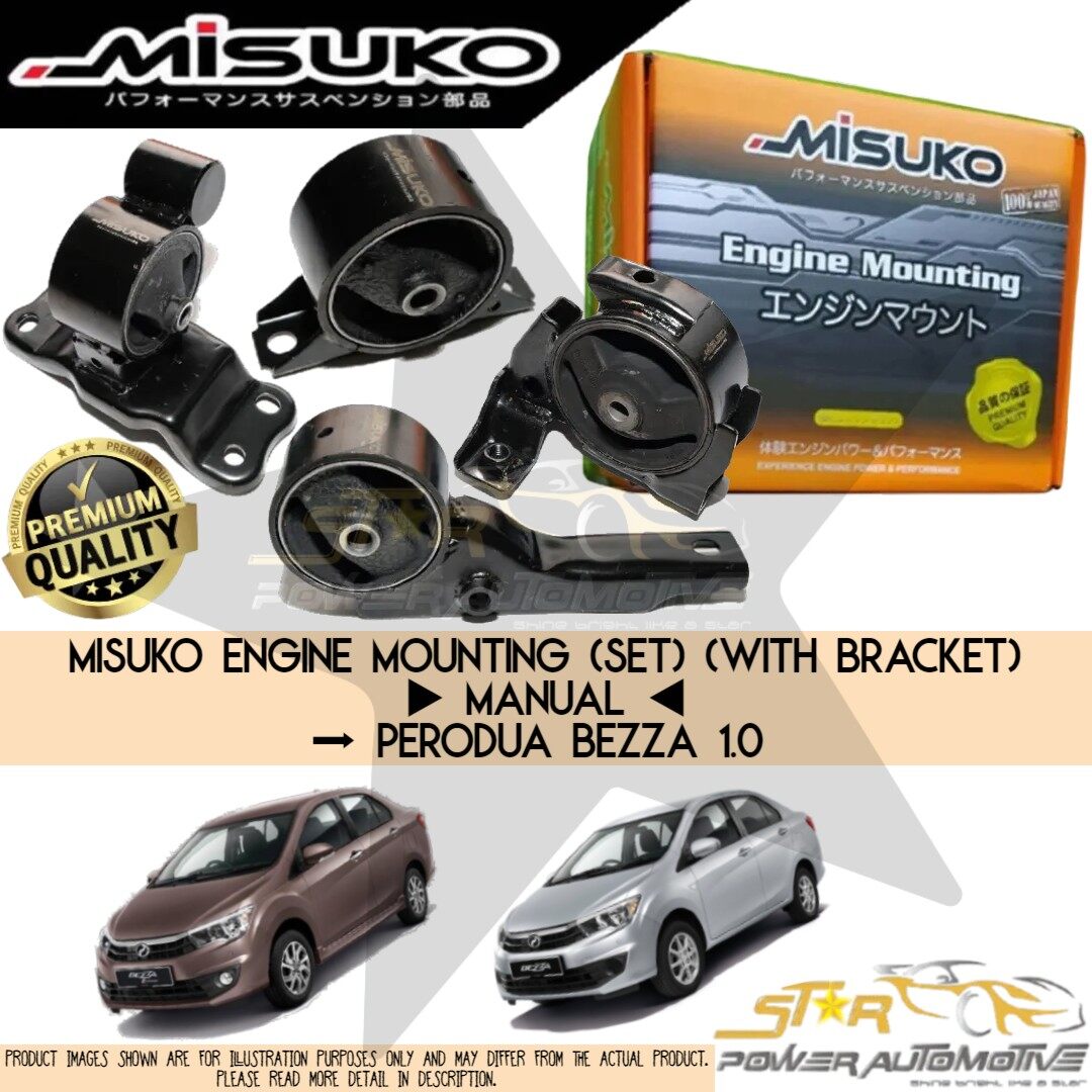 MISUKO Perodua Bezza 1.0 Manual / Auto ( With Bracket ) Premium Engine ...