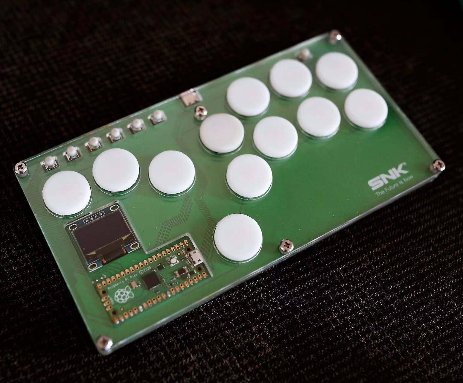 Ultra-thin Mini Hitbox Style Arcade Joystick Fight Stick Game ...