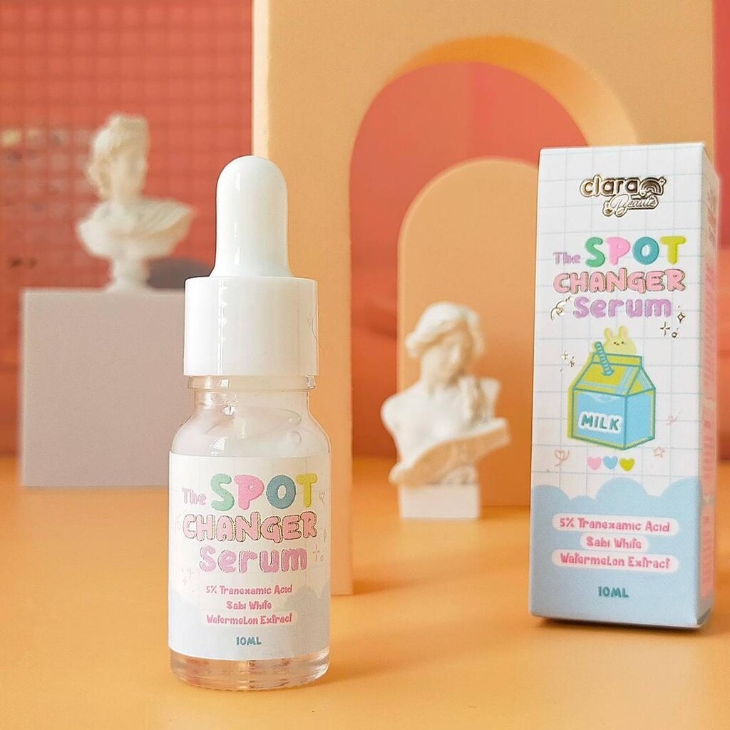 (RM10.38 ) CLARA Cera Glow Oil Glow Serum Spot Changer Fair Bouncy ...