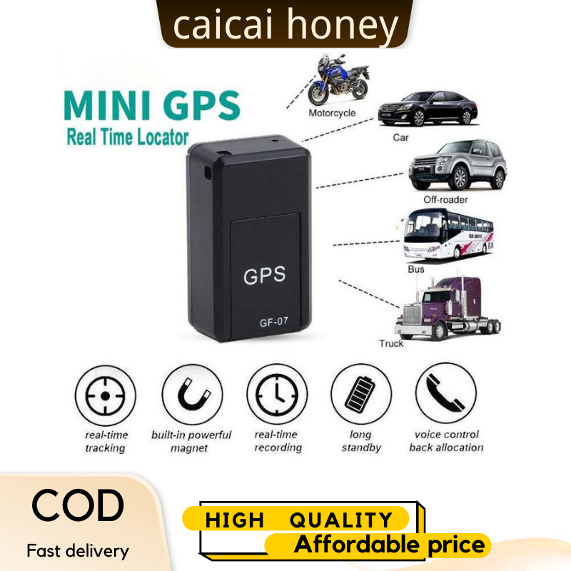 GPS Tracker for Car Magnetic GPS Tracker Device GSM Mini Real Time GPS ...