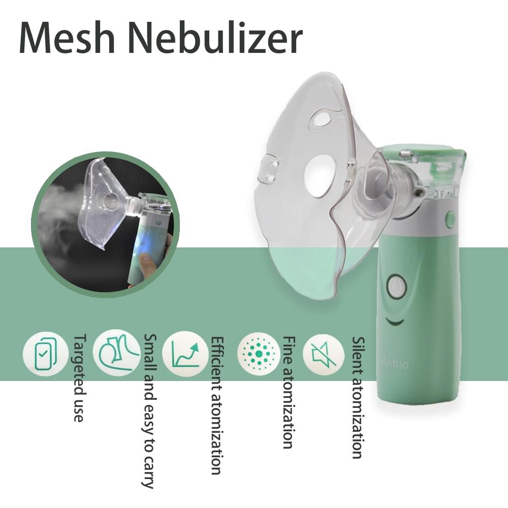 Nebulizador Silent Nebulizer Steaming Devices Portable USB Rechargeable ...