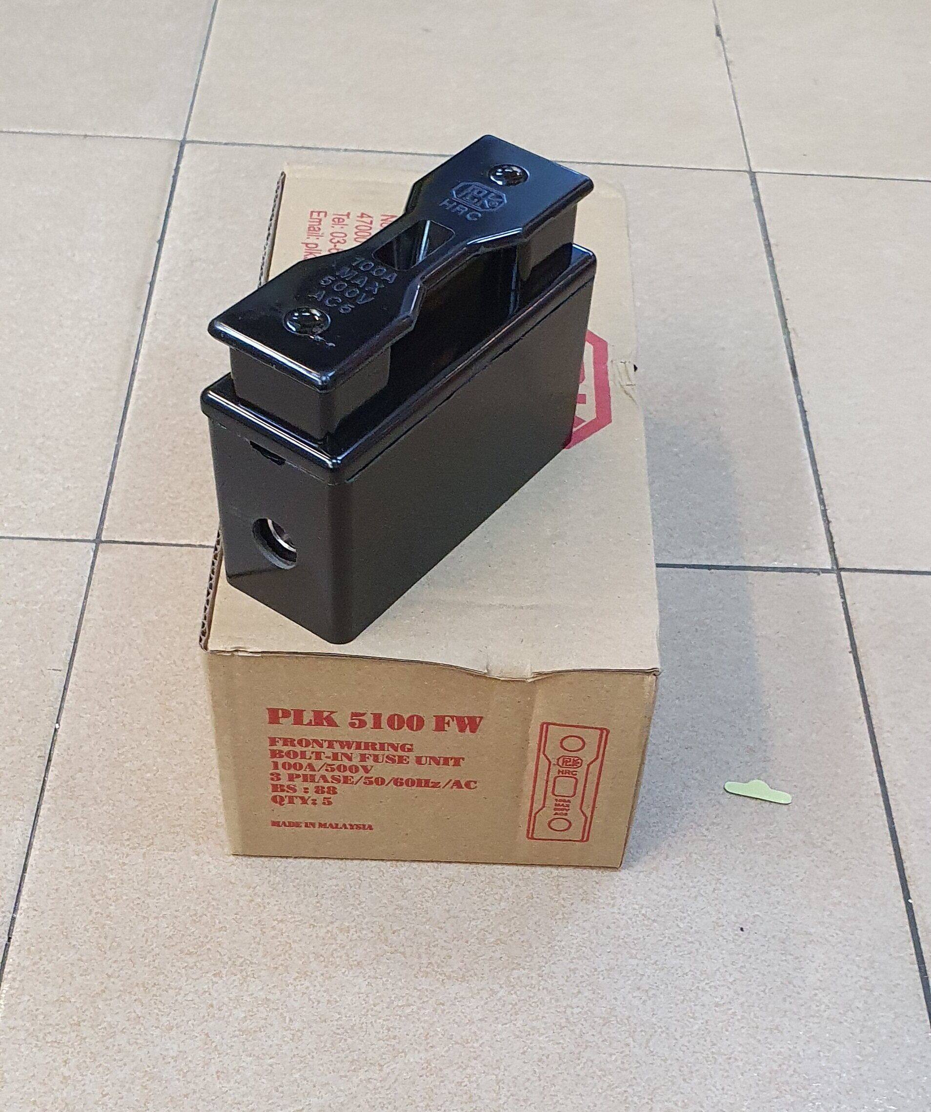 PLK 5100 FUSE CARRIER 100A 500V PLK 5100FW CYLINDER FUSE HOLDER | Lazada