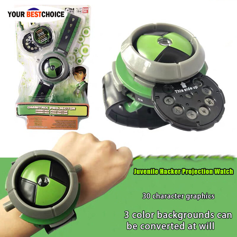 YBC Projector Watch BEN 10 Kids Toy Wrist Watch Toy Gift for Kids ...