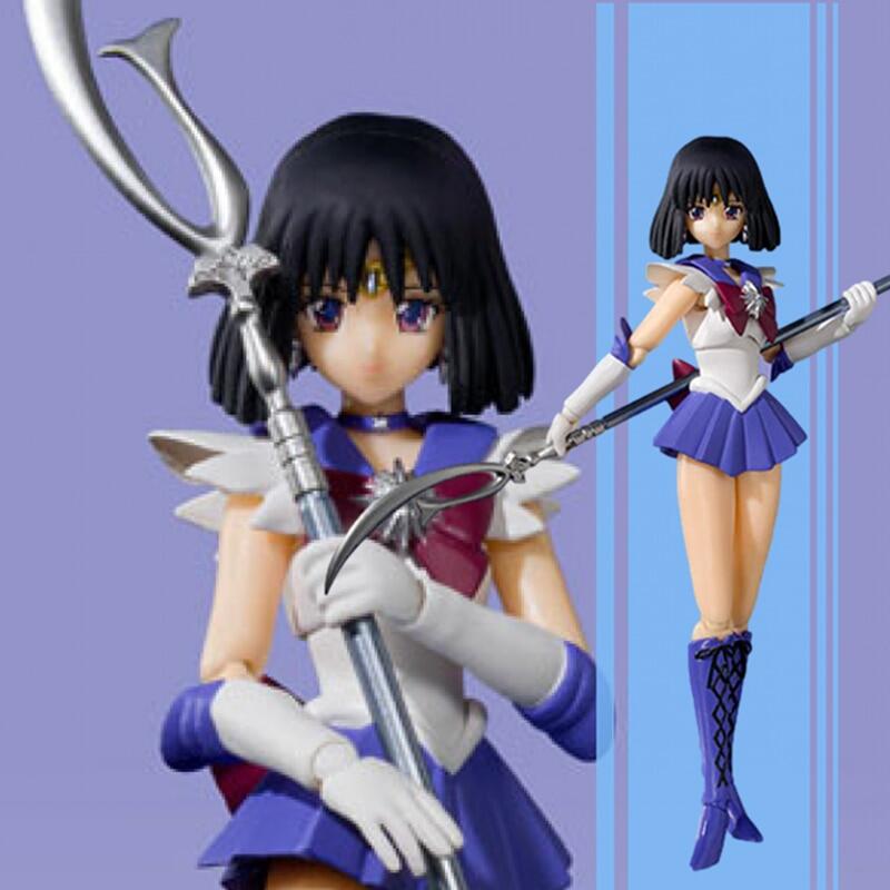 100% Original Anime SAILOR MOON Princess Saturn Movable Action Figure ...