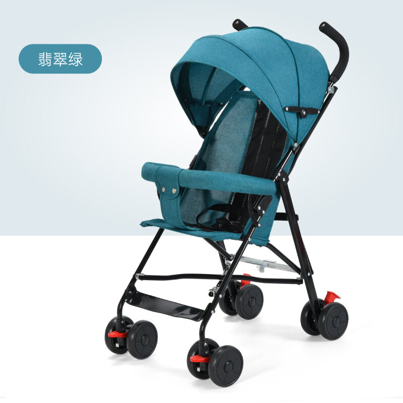 Ang baby stroller ay madaling mabigat, maaaring umupo, makahiga, at ...