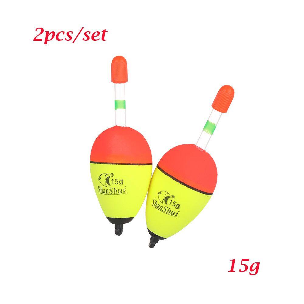 WENKEN 2pcs/set 5g/8g/10g/15g/20g/30g/40g/50g/60g/70g/80g High Quality Plastic Hot Bobber ...