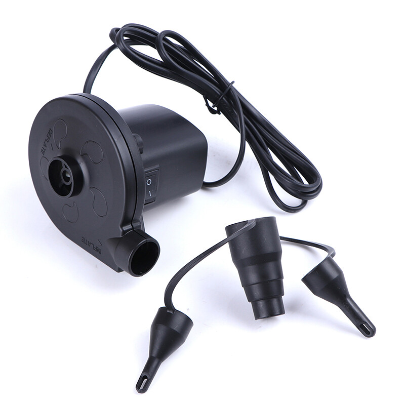 Jay Car Inflatable Air Pump AC 12V For Camping Air Bed Inflate Boat ...