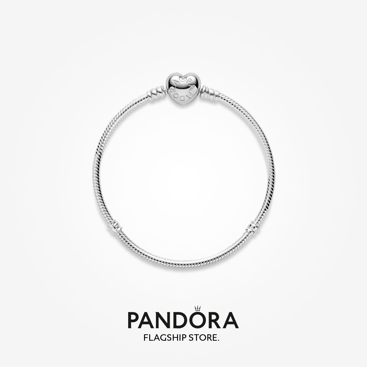 2021 Original Pandoras Moments Heart & Snake Chain Bracelet - tuodeng76 ...