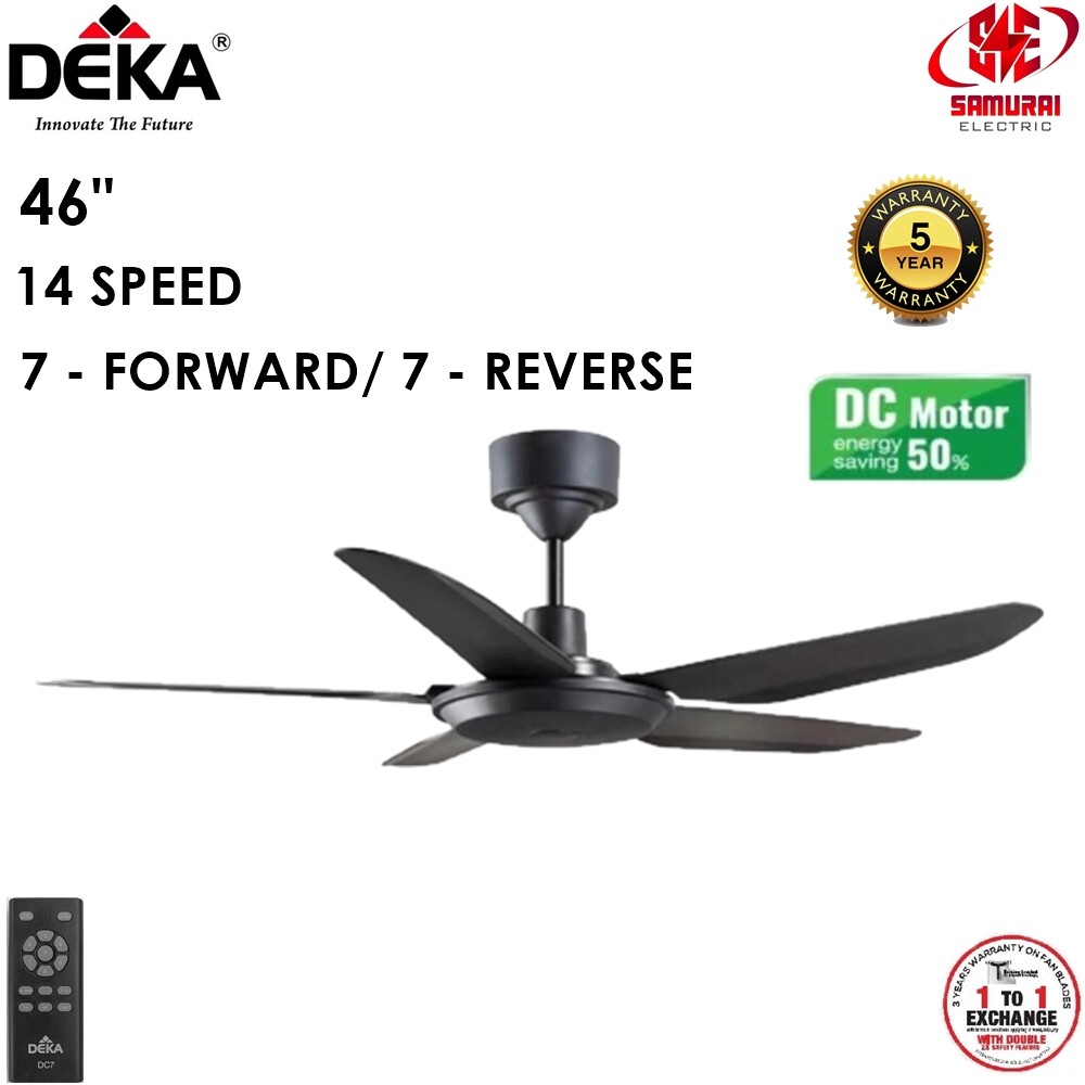 DEKA DC MOTOR BABY FAN KRONOS CEILING FAN 5 BLADE WITH REMOTE CONTROL ...