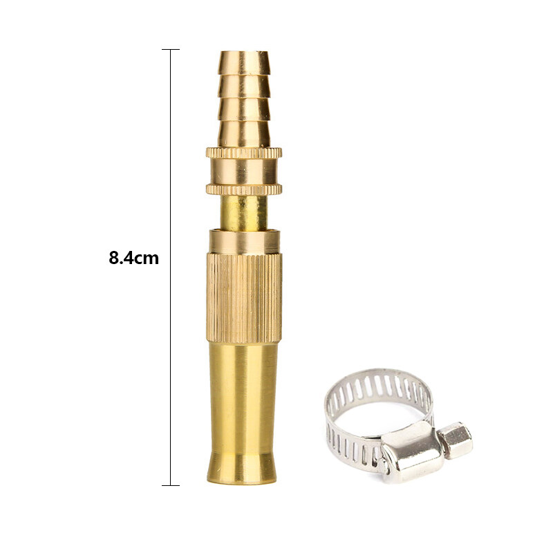 Water Jet High Pressure Water Spray Gun Water Gun Nozzle Copper-Plated ...