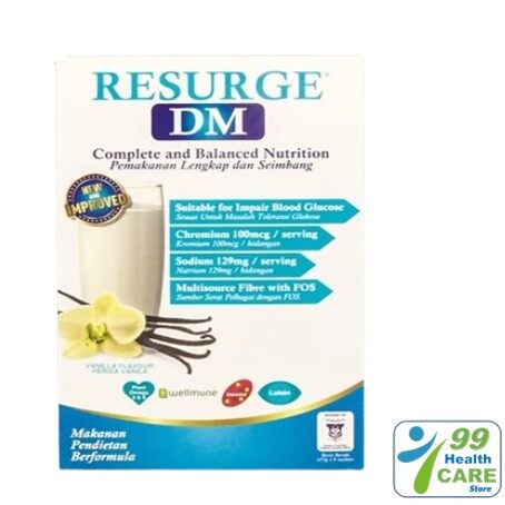 RESURGE DM Vanilla 424g (53g x 8 Sachets) | Lazada