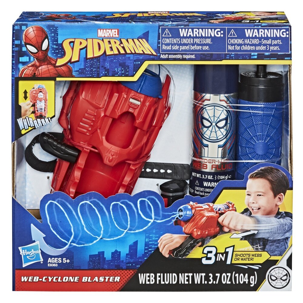 Spiderman web blaster toy store