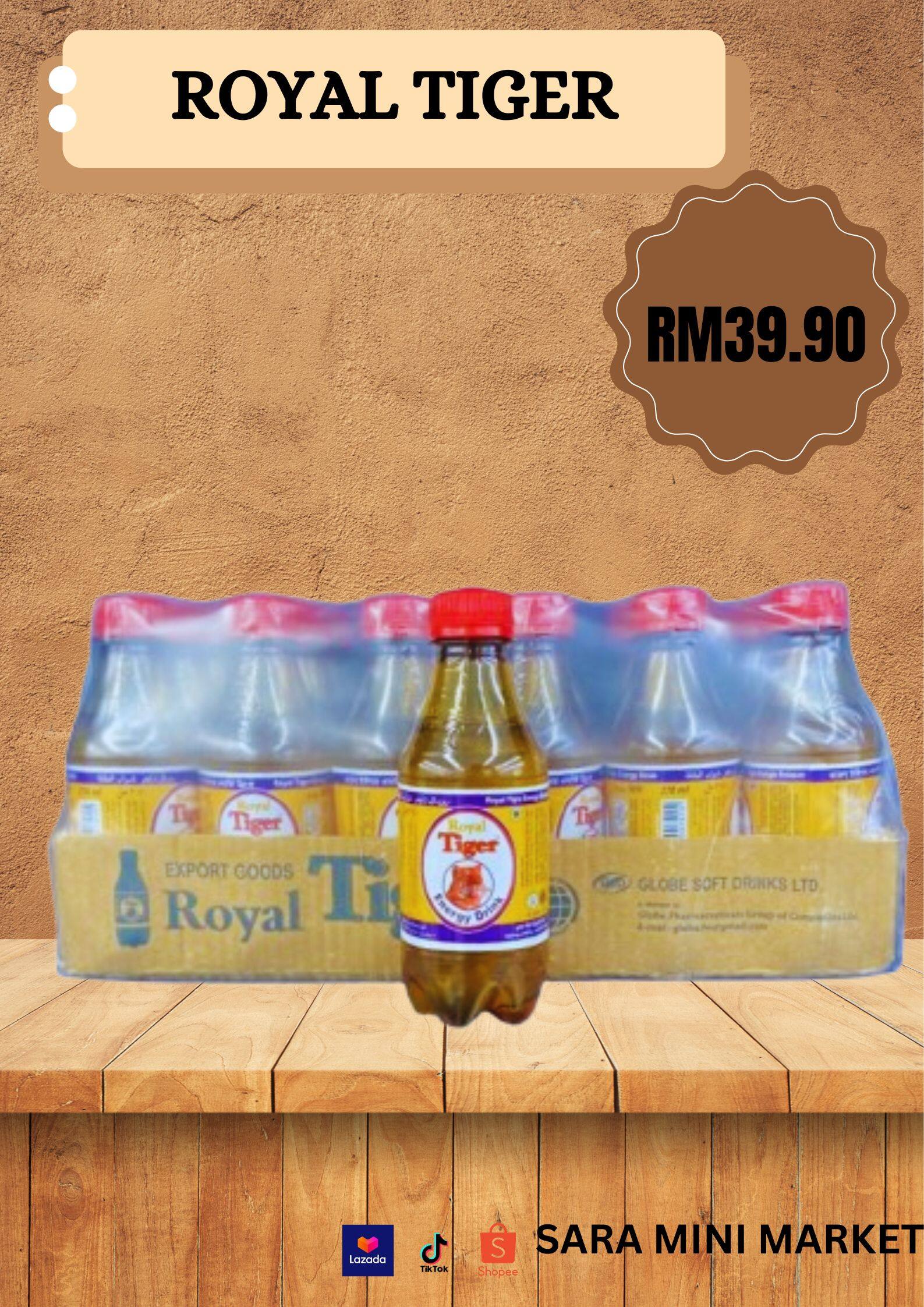 ROYAL TIGER ENERGY DRINK 270ML X24PCS | Lazada