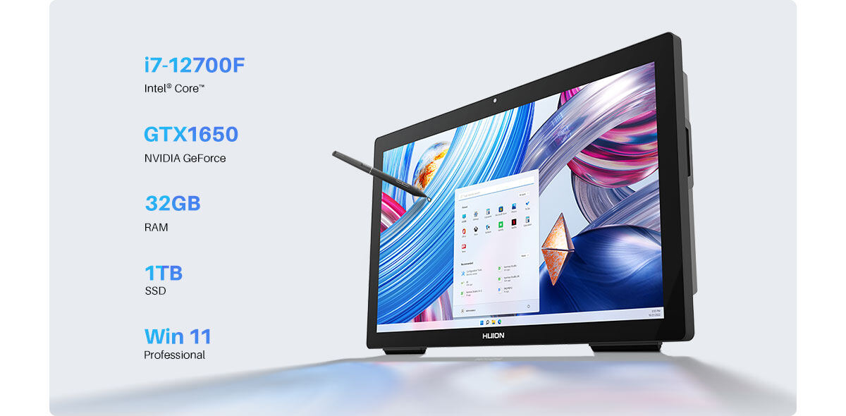 Kamvas Studio 24 Intel i7 32GB Ram 1TB SSD Multi-Touch Windows 11 ...