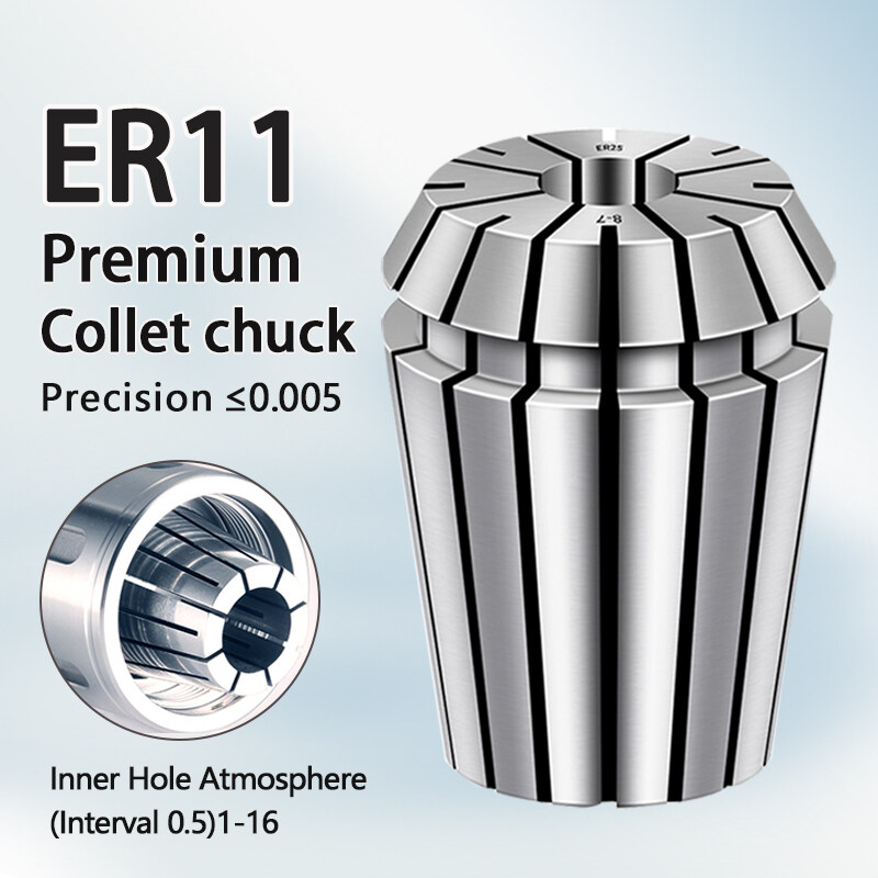 YI CHANG ลูกคอลเลต ความแม่นยำสูง ER11 ยืดหยุ่น Collet Chuck Clamp ...