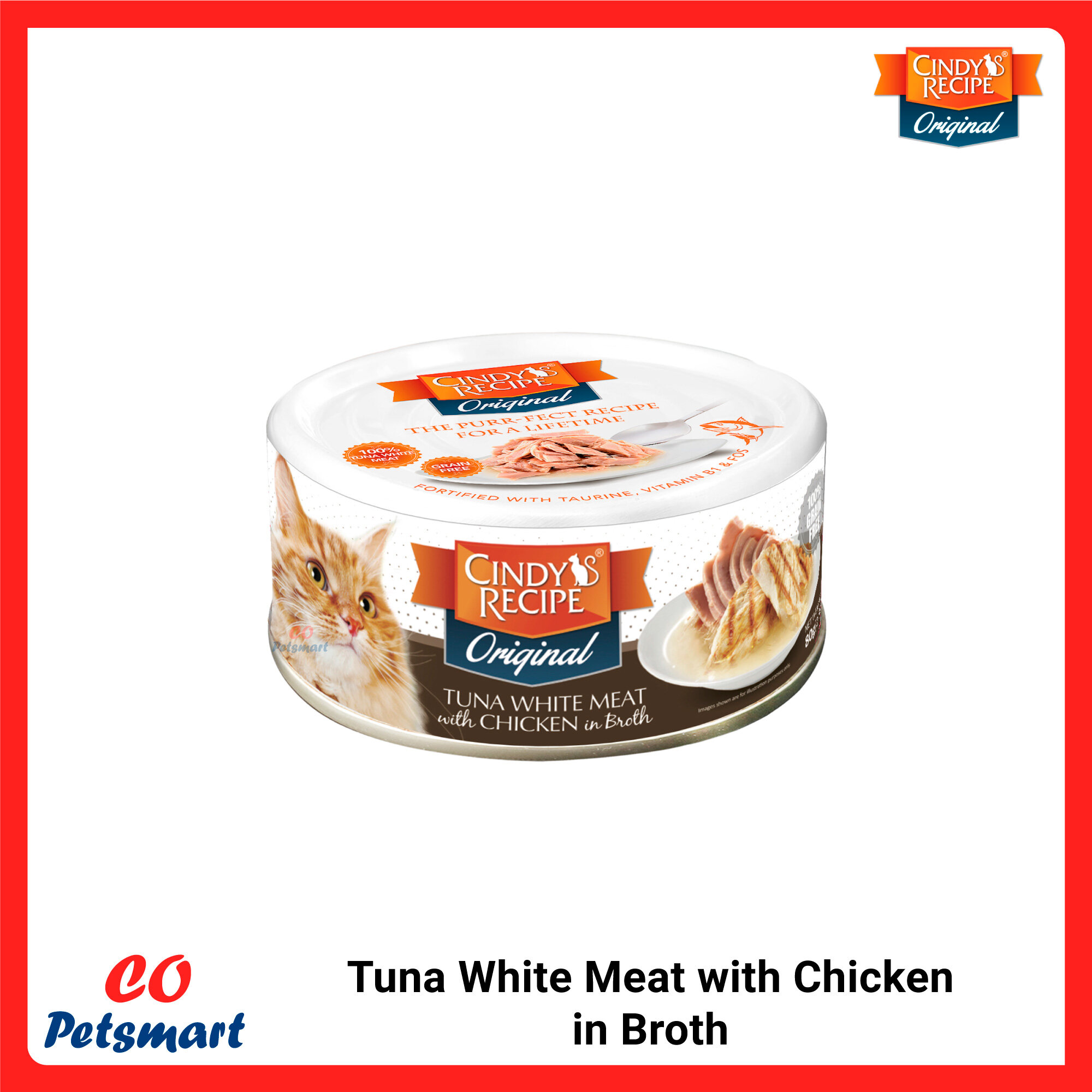 Cindy's Recipe Original Cat Canned Food / Wet Food 70gm / 80gm | Lazada