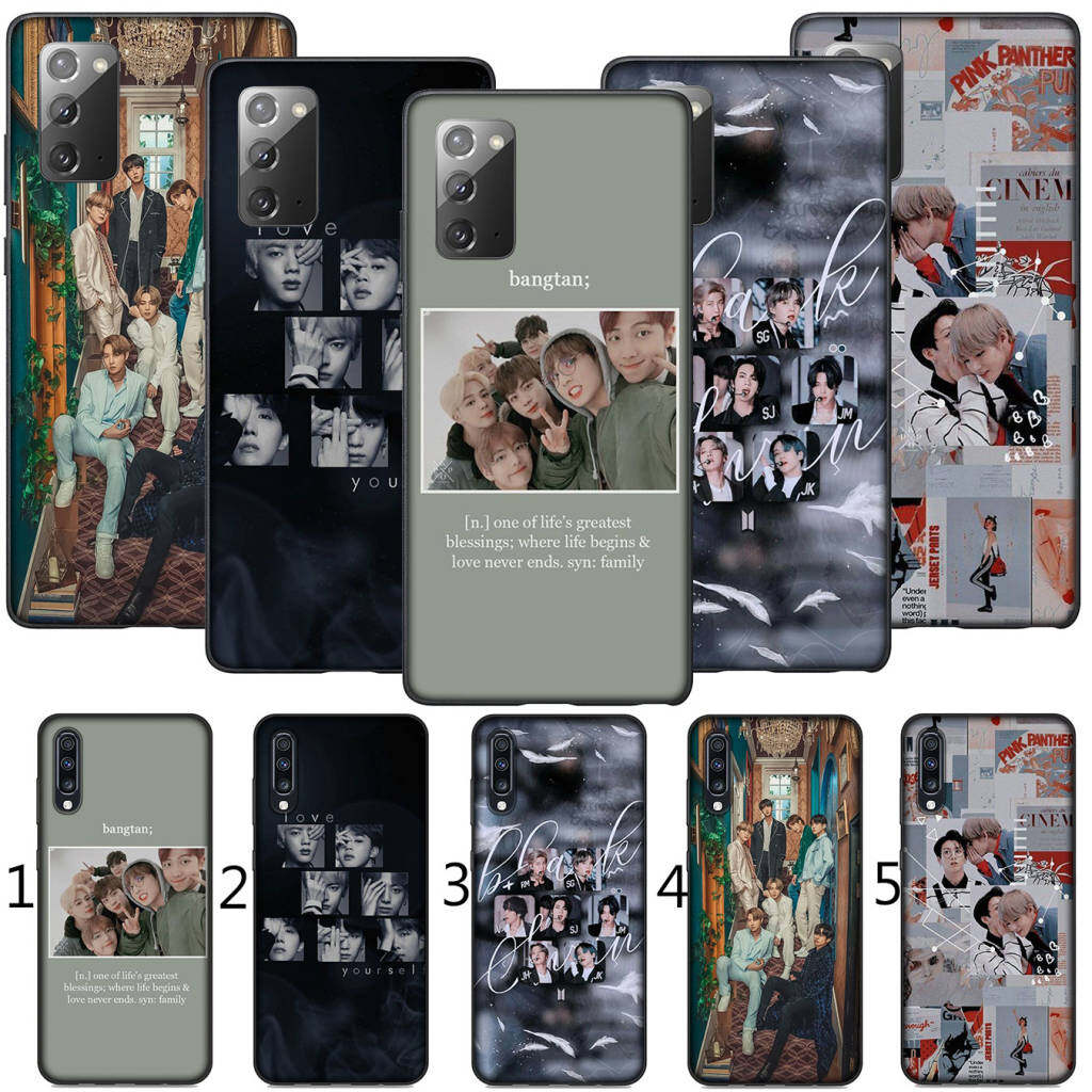 Soft Cover Silicone GTC22 BTS Bangtan Boys aesthetic Phone Case Samsung ...