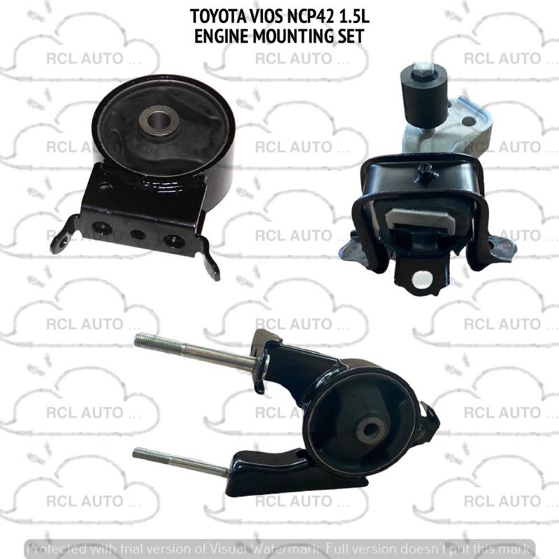 TOYOTA VIOS NCP42 2003-2007 ENGINE MOUNTING SET | Lazada