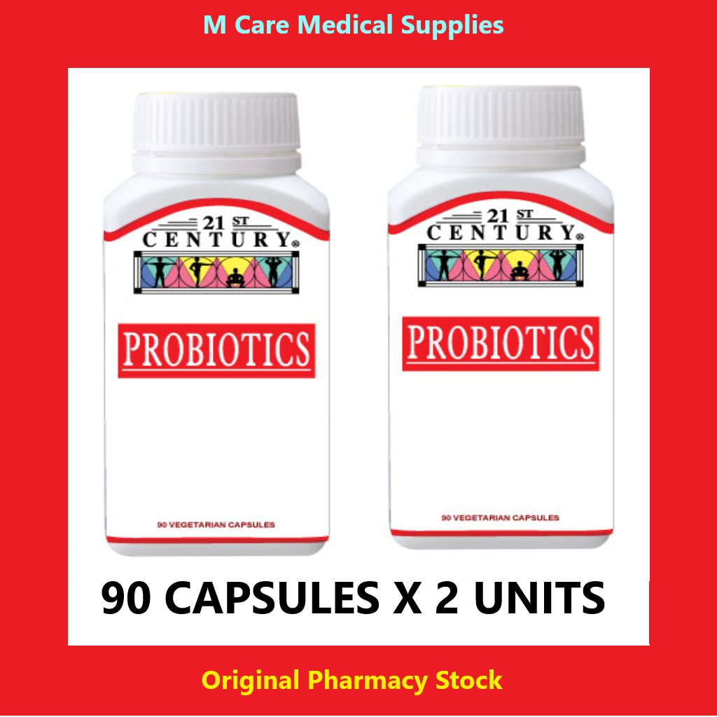21ST CENTURY PROBIOTICS 90 CAPSULES X 2 UNITS | Lazada