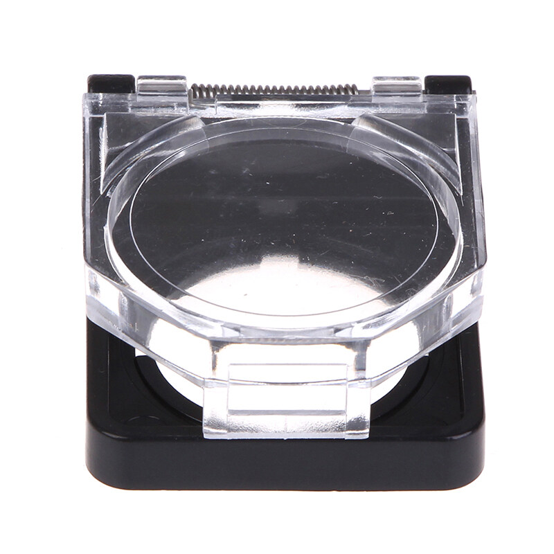 Black 22mm clear plastic push button switch guard protector - Verona-cp ...
