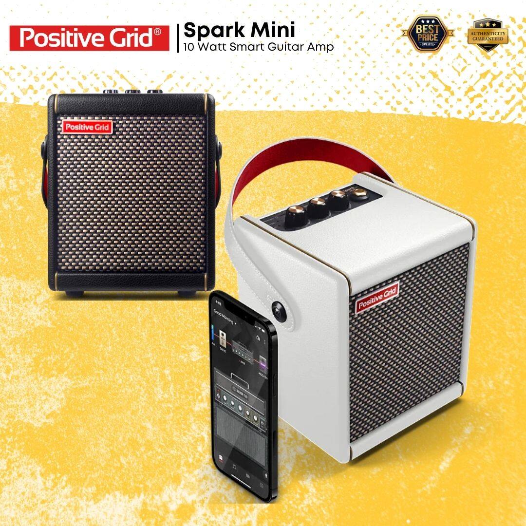 Positive Grid Spark Mini Smart Portable Guitar Amplifier 10 Watts with ...