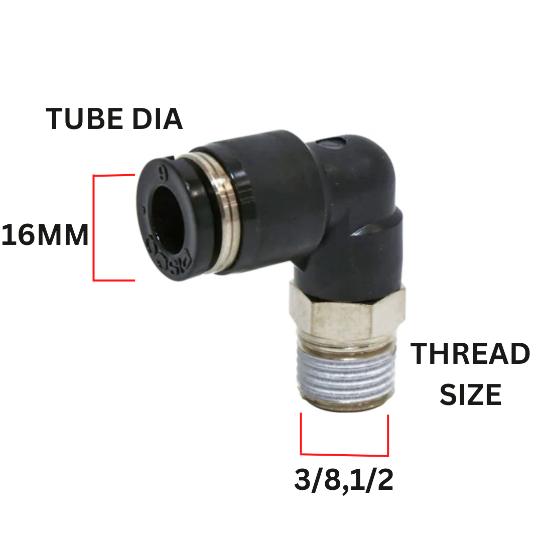 Pneumatic Fitting Pisco Series Elbow PL | Lazada