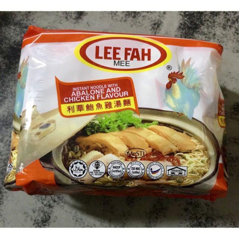 LEE FAH MEE ABALONE AND CHICKEN FLAVOUR 5's | Lazada