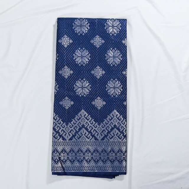 SONGKET ONE SIDE BORDER 44" (PYRAMID) OPEN METER/ SONGKET RAYA/ KAIN ...