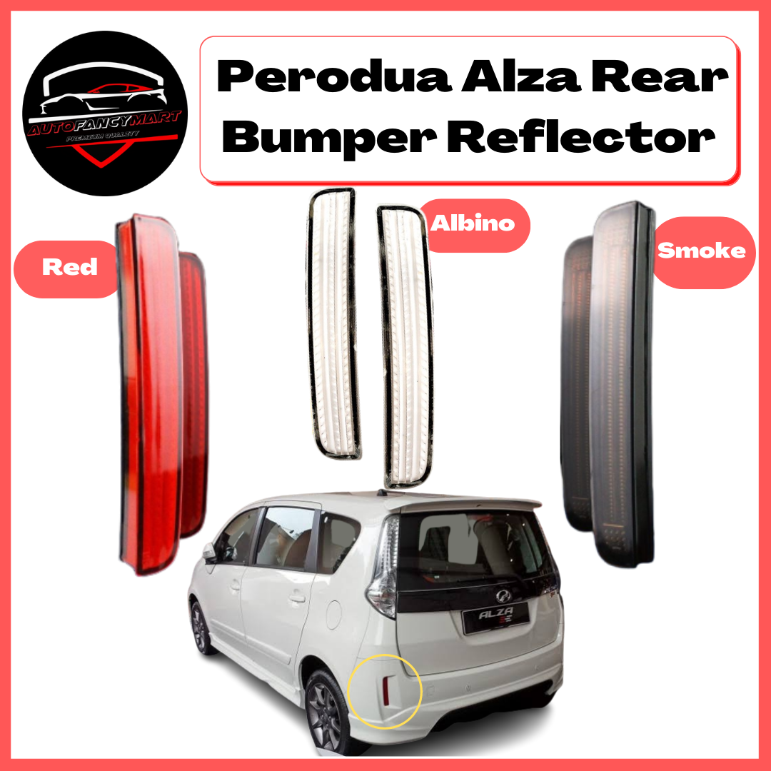 Perodua Alza 2014-2017 Axia Style Rear Bumper Reflector Light Led ...