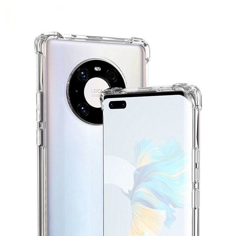 ถุงลมนิรภัยCase OnสำหรับHuawei Mate 40 Pro Plusกันกระแทกซิลิโคนอ่อนนุ่มเคสสำหรับหัวเหว่ยHuawei ...