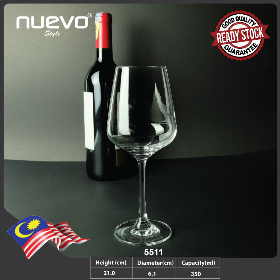 Red Wine Glass 玻璃红酒杯 Gelas Wain Merah | Lazada