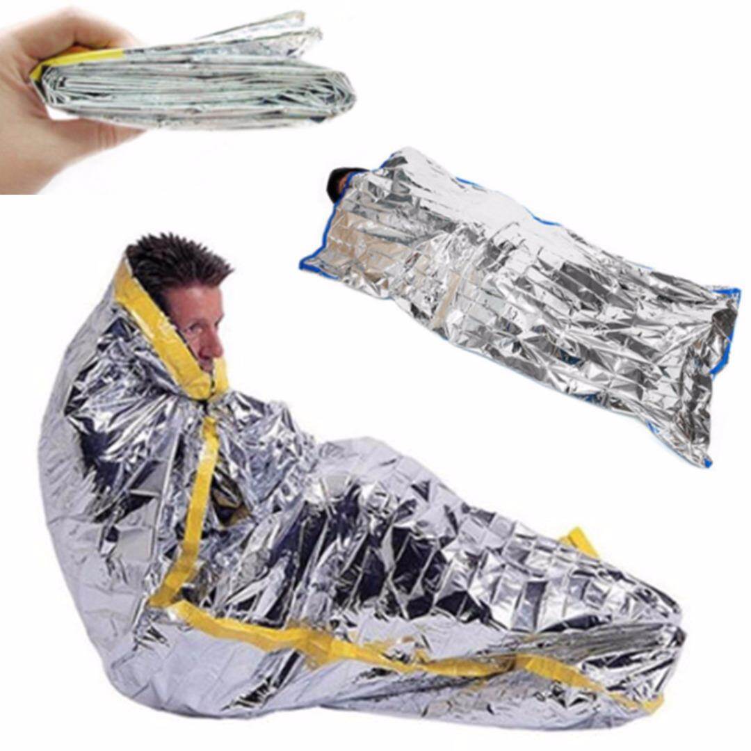 idealhere Useful Outdoor Camping Survival Rescue Thermal Emergency ...