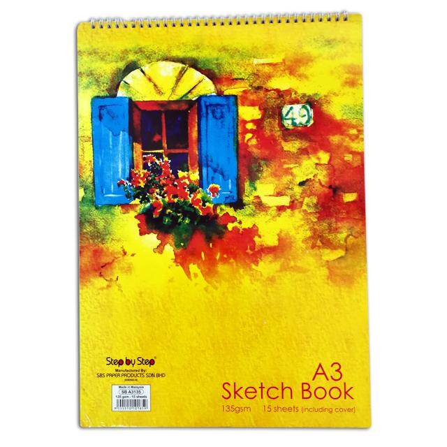 A3 Sketch Book 135gsm (15sheets) | Lazada