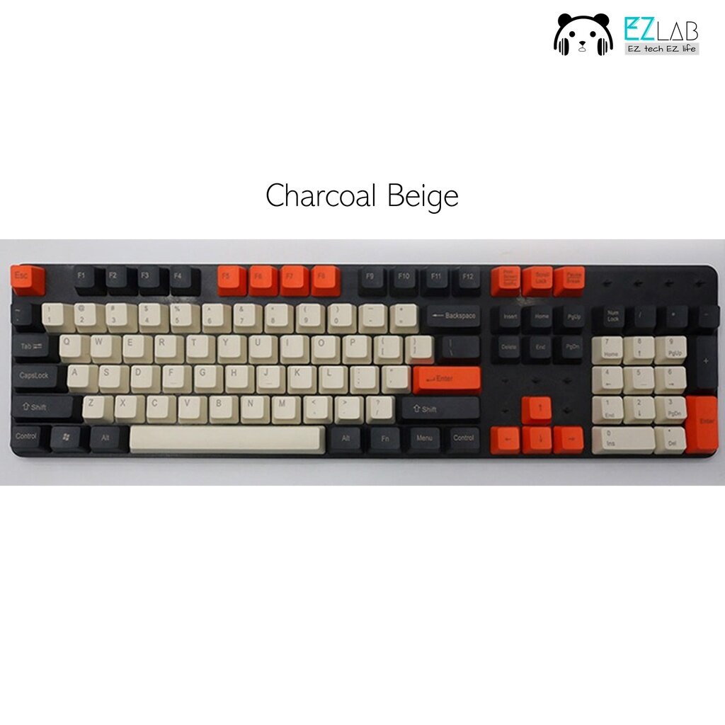 104 Key PBT Double Shot Injection Keycaps Mechanical Keyboard Custom ...