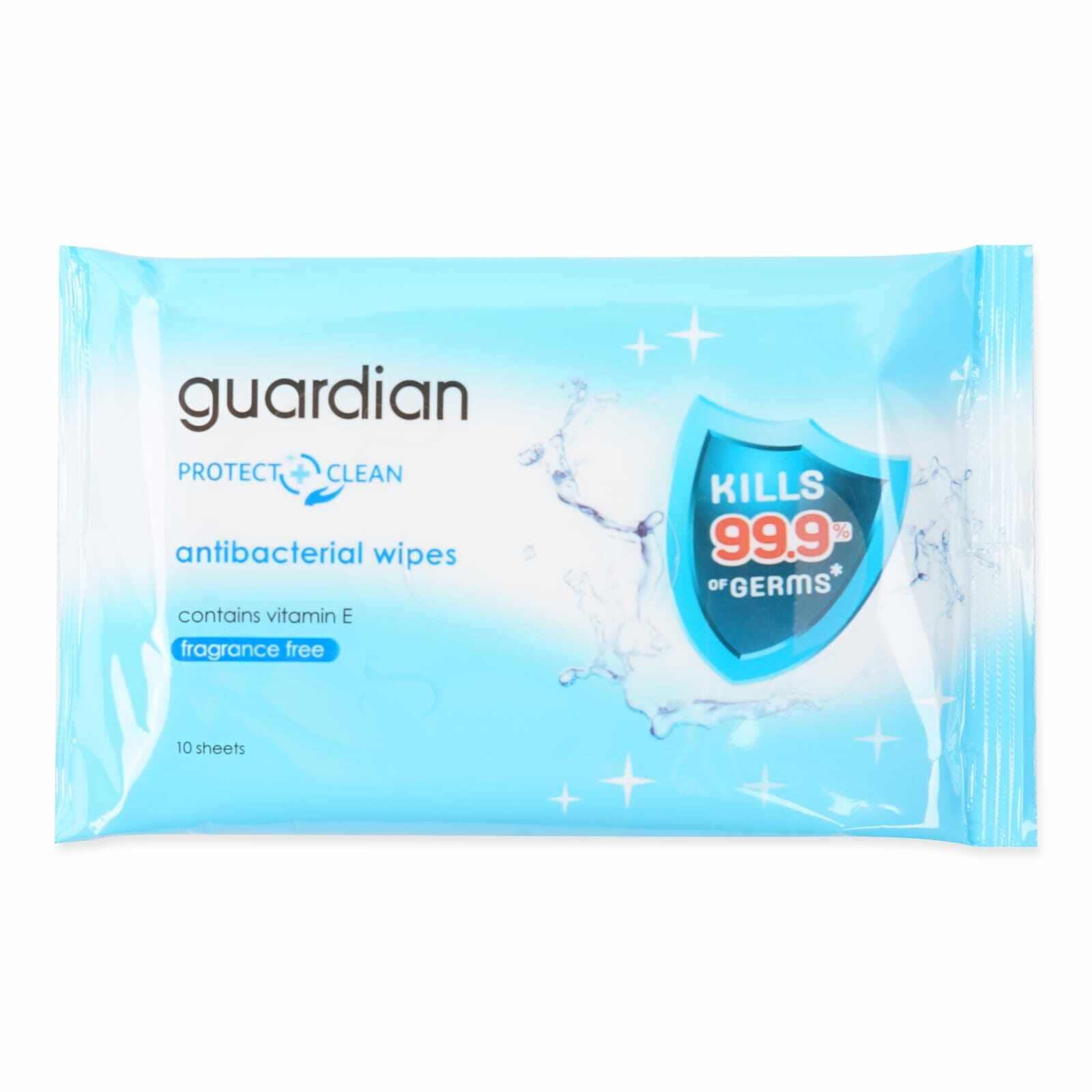 Guardian Antibacterial Wipes 10's | Lazada