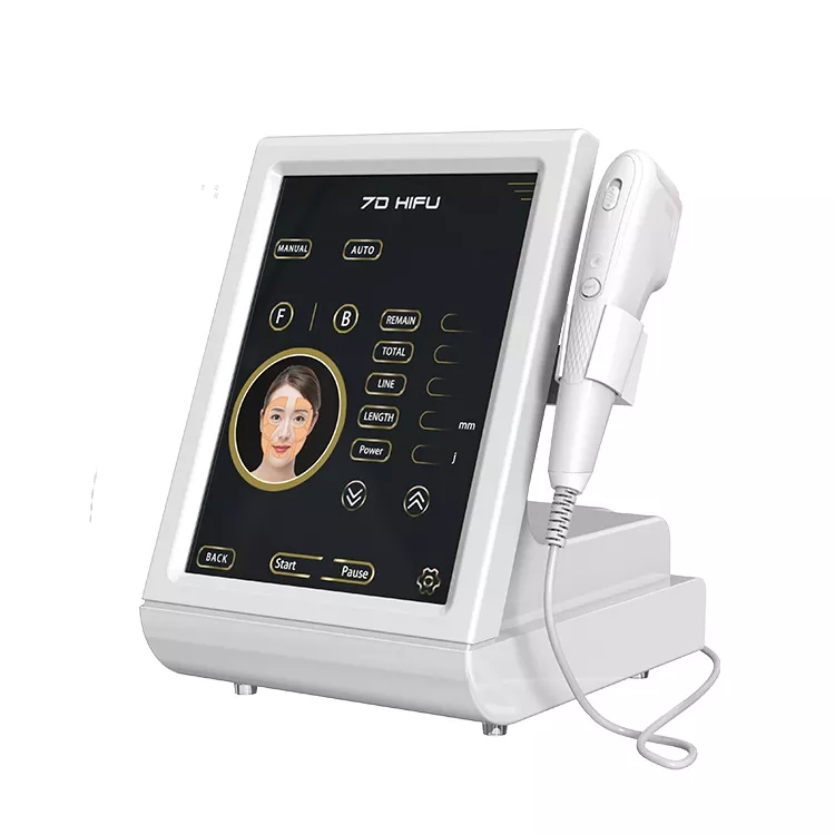 Hot selling product 2022 ultrasound 7d hifu portable 7d 9d hifu smas ...