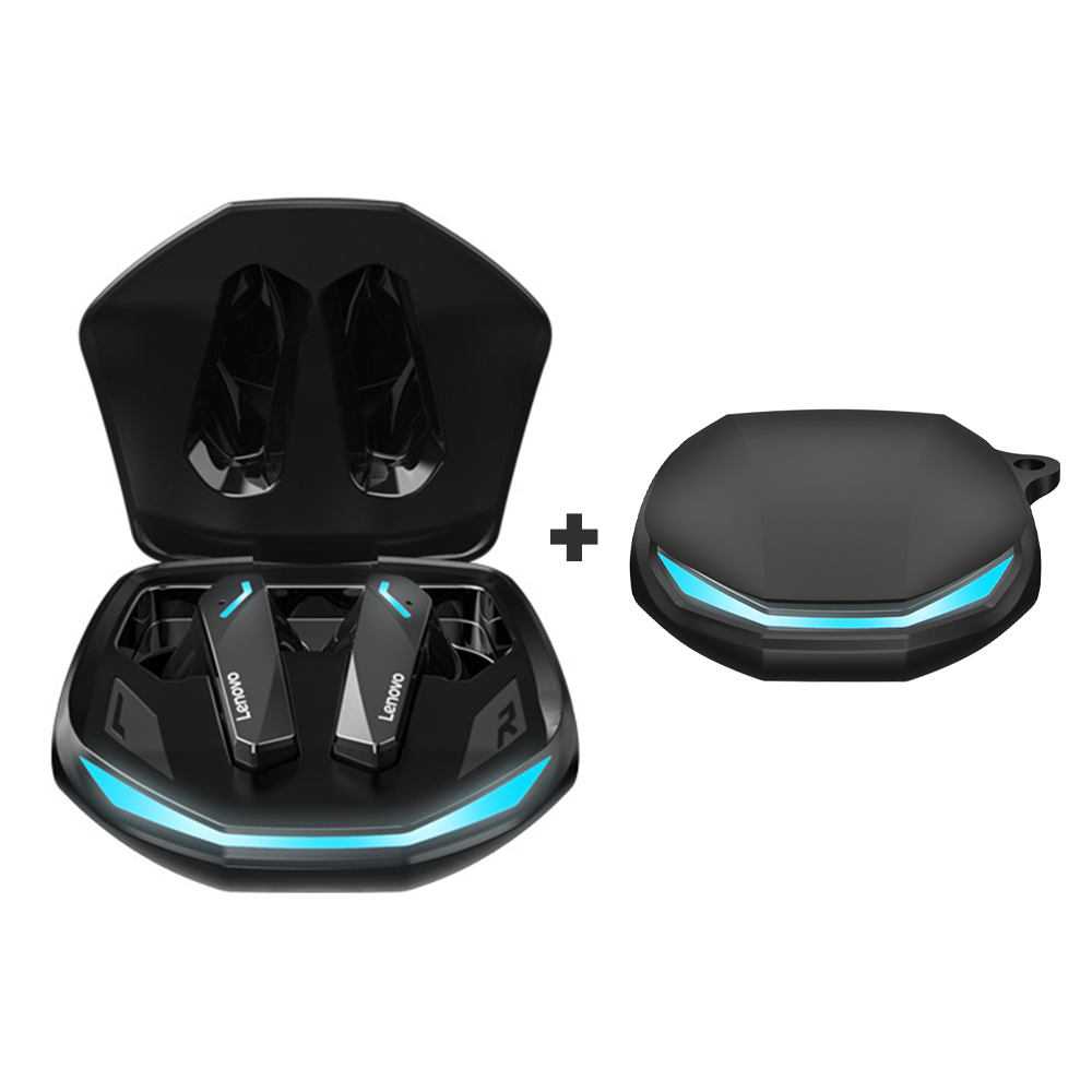 Lenovo GM2 Pro Gaming Bluetooth Earphones BT 5.3 TWS HD Stereo Sound Low Latency With Mic With ...