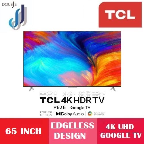 TCL 65 INCH 4K HDR Google TV 65P636 | Lazada