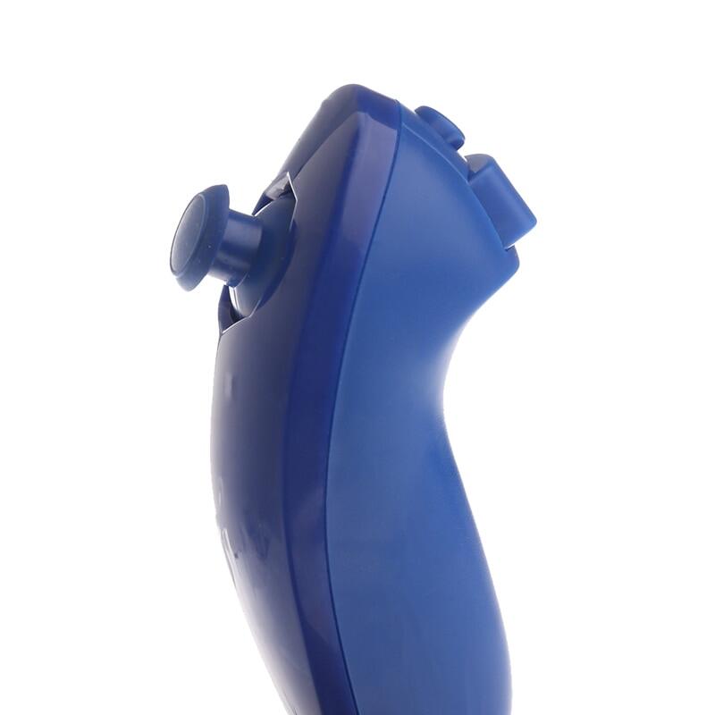 Narsta For Nintendo Wii Game Controller Joystick Left Hand Curved Game Handle Controller Nunchuk ...