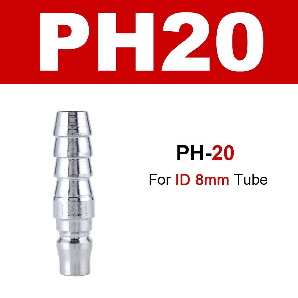 Pneumatic Fitting C Type Hose Quick Coupler Plug Socket Connector PP20 ...