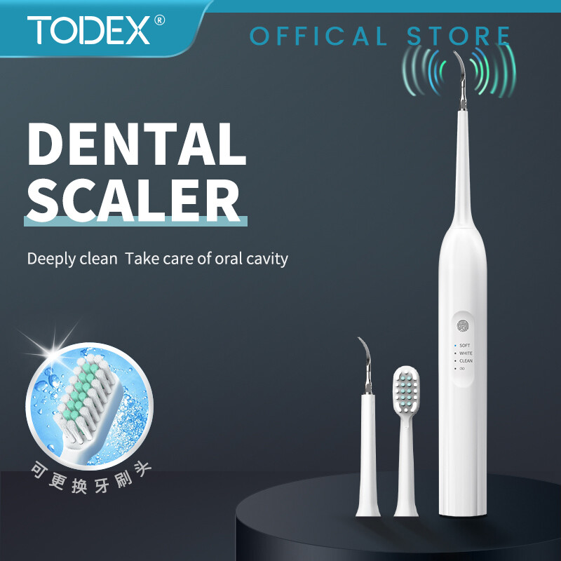 TODEX เครื่องขูดหินปูนไฟฟ้าอัลตร้าโซนิคเครื่องกำจัดคราบฟันคราบหินปูน ...
