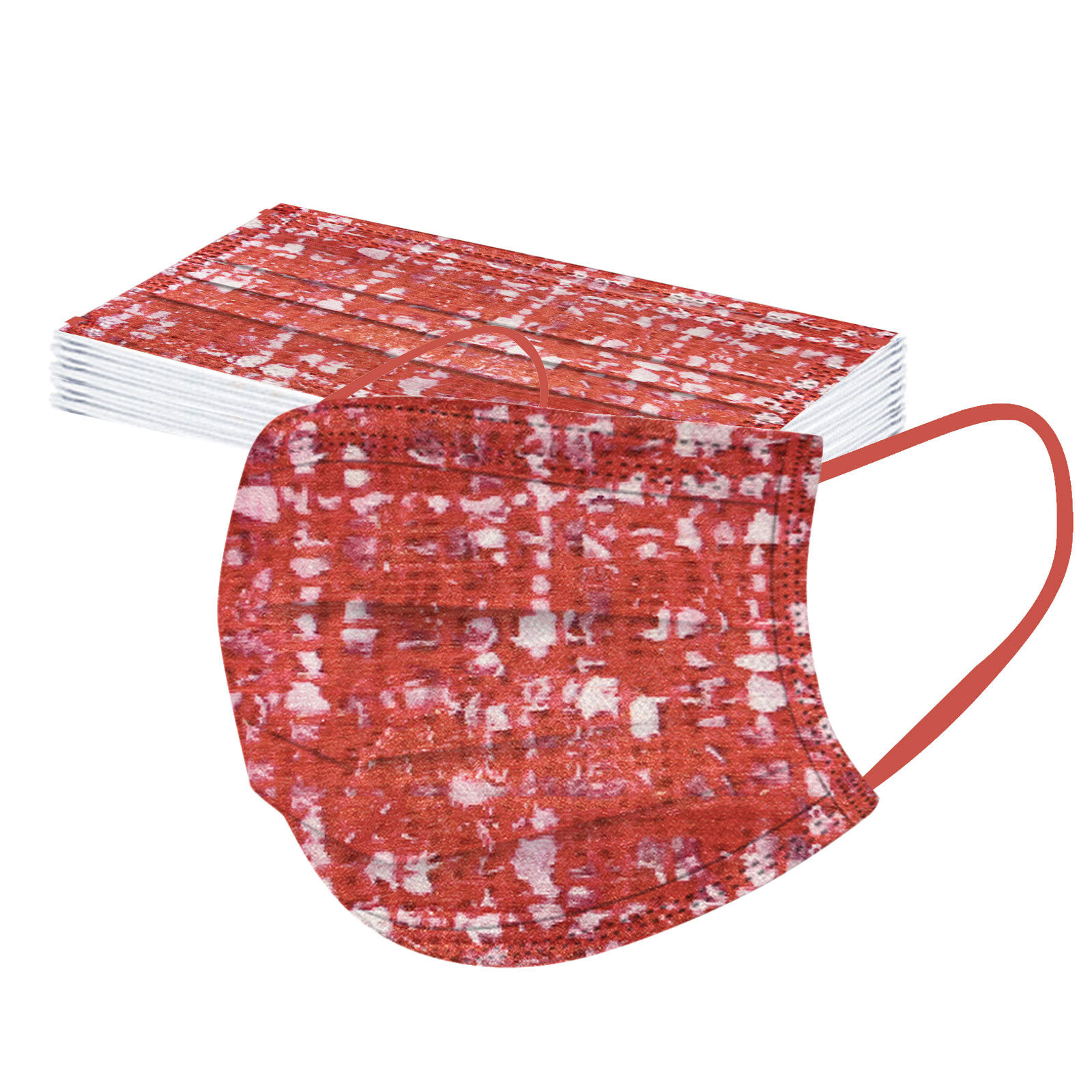 【Ready Stock】Adult's Three-Layer Protective Dust-Proof Cartoon Print ...