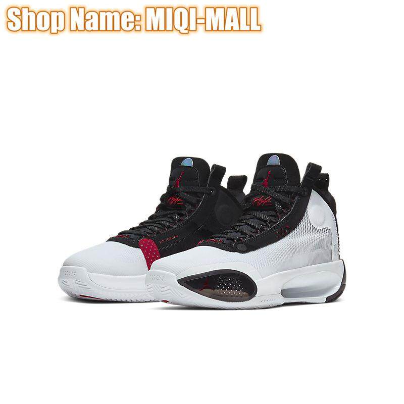 ส่วนลด Nike Air Jordan 34 XXXIV AJ 34 First Release ORIGINAL ผู้ชายรองเท้าบาสเก็ตบอลสีดำสีขาว ...