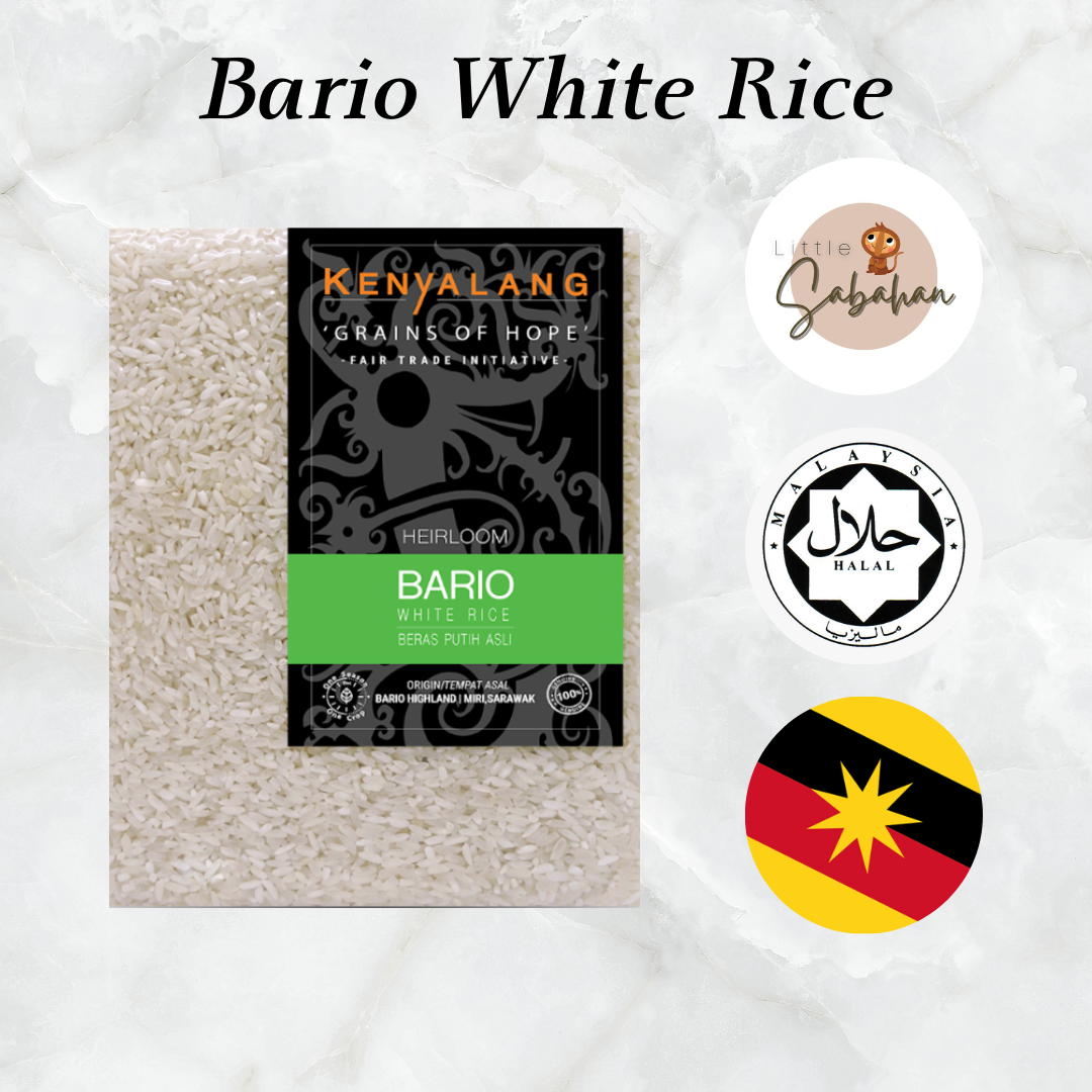 [READY STOCK] 1kg Sarawak Kenyalang Bario Rice | Lazada