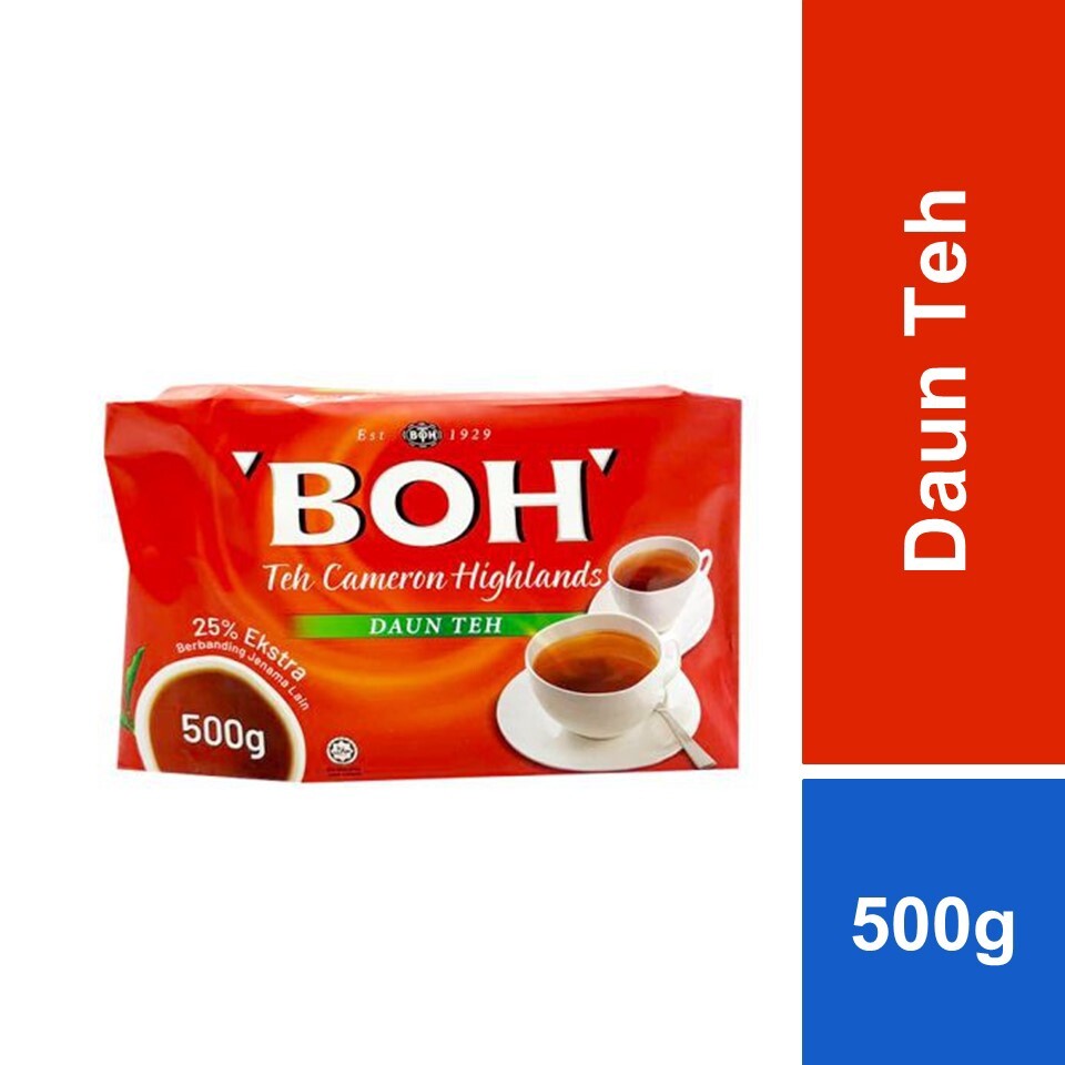 BOH Tea Leaves -Daun Teh - 250g / 500g | Lazada