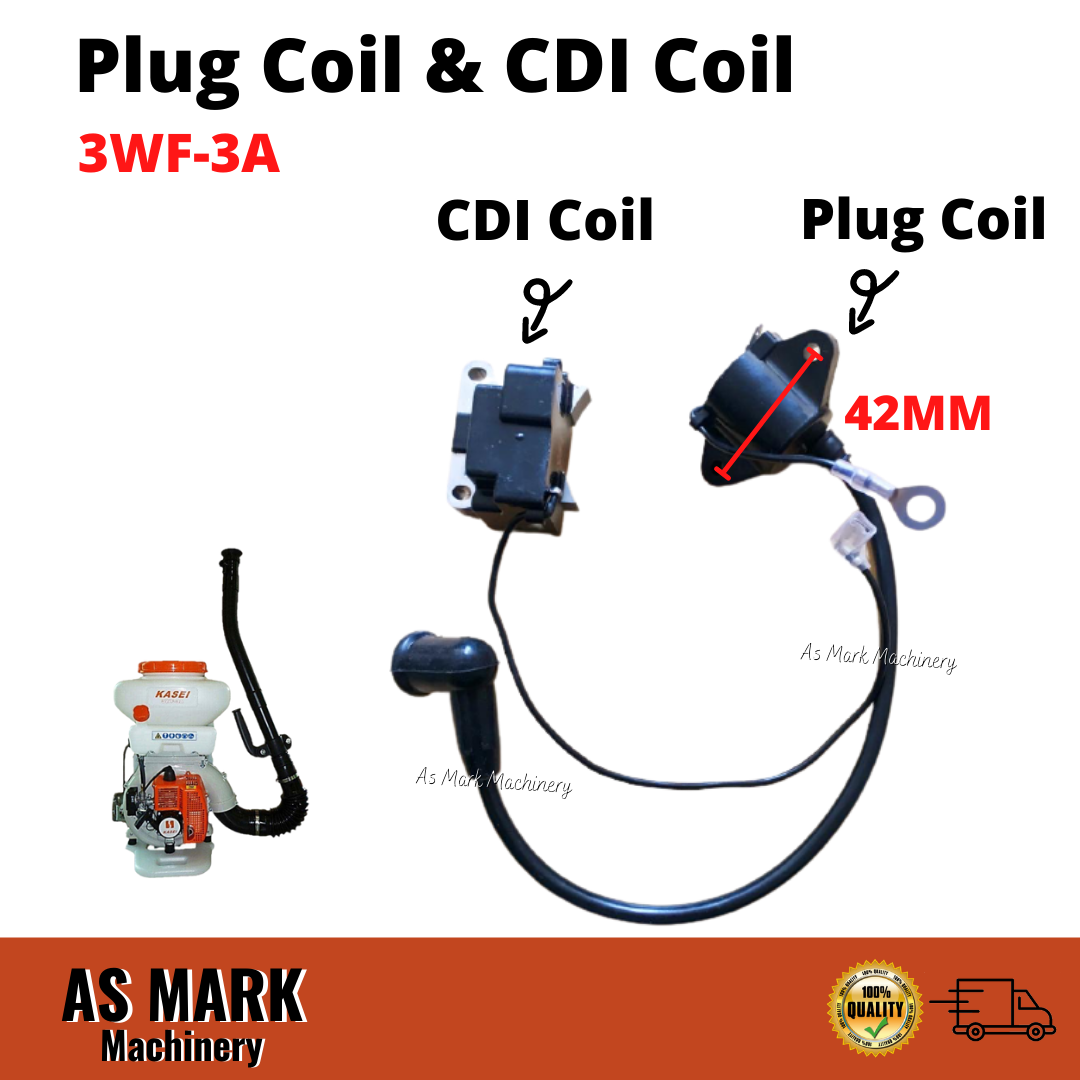 Kasei Mesin Sembur Padi Mist Duster Plug Coil & CDI Coil 3WF-3A | Lazada