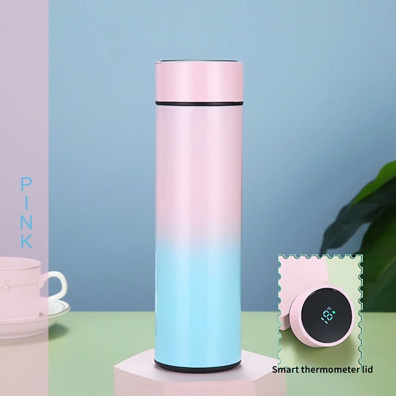 TEMPERATURE DISPLAY 💥 Smart LED Thermal Flask Double Wall Insulated ...