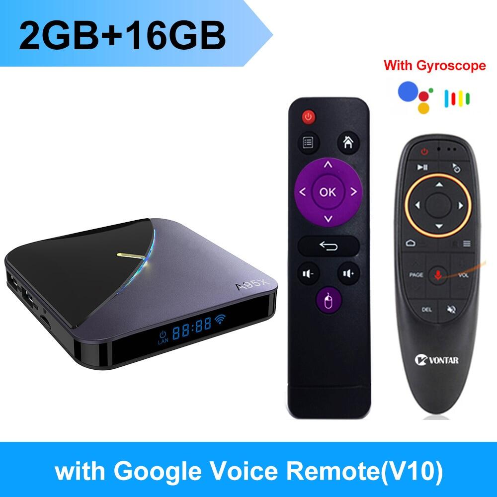 A95X F3 Air II RGB สมาร์ทกล่องทีวี Android 11 Amlogic S905W2 4GB 64GB ...