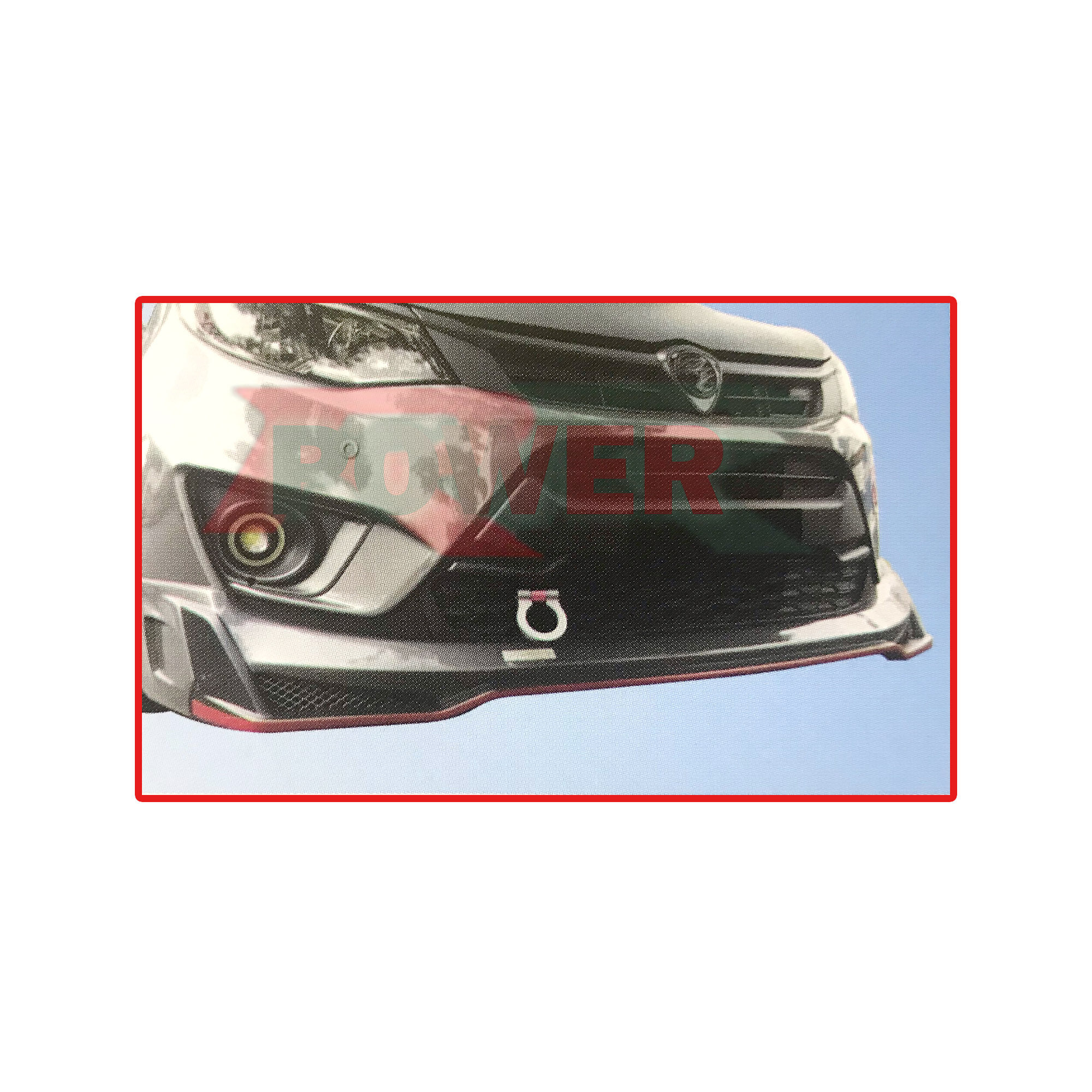 Proton Persona VVT Second Generation (2016) DRIVE 68 Style Front Skirt ...