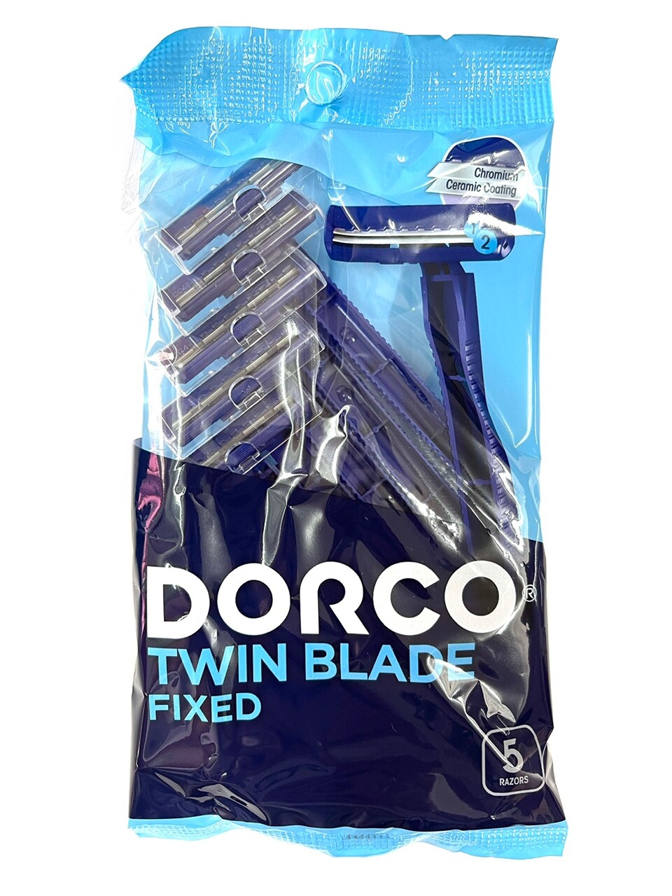 DORCO Razor Disposable Razor Twin Blade Disposable Razor TD708N 5PCS ...